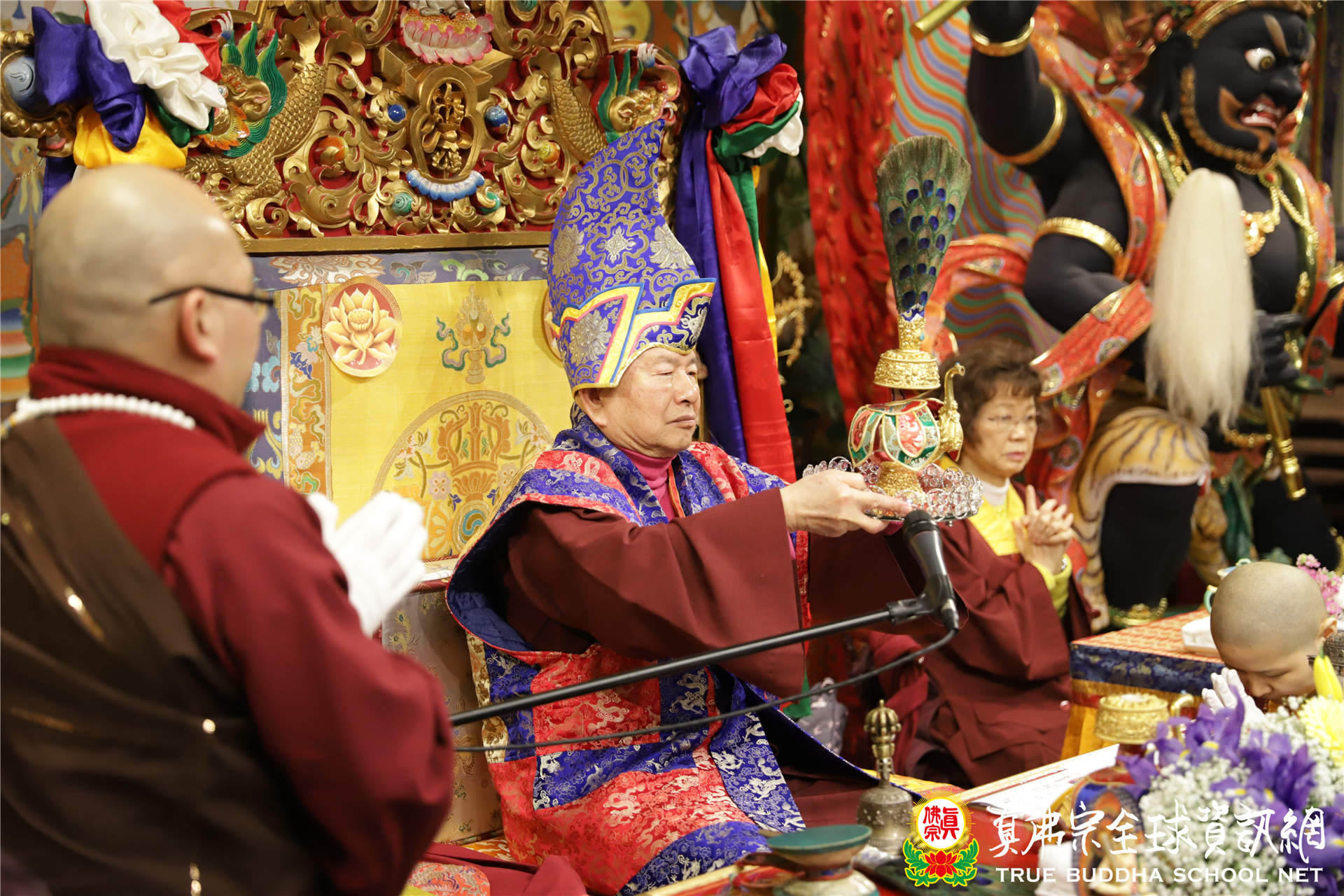 January 12, 2020, Rainbow Temple, Akasagarbha Bodhisattva Homa Ceremony ...